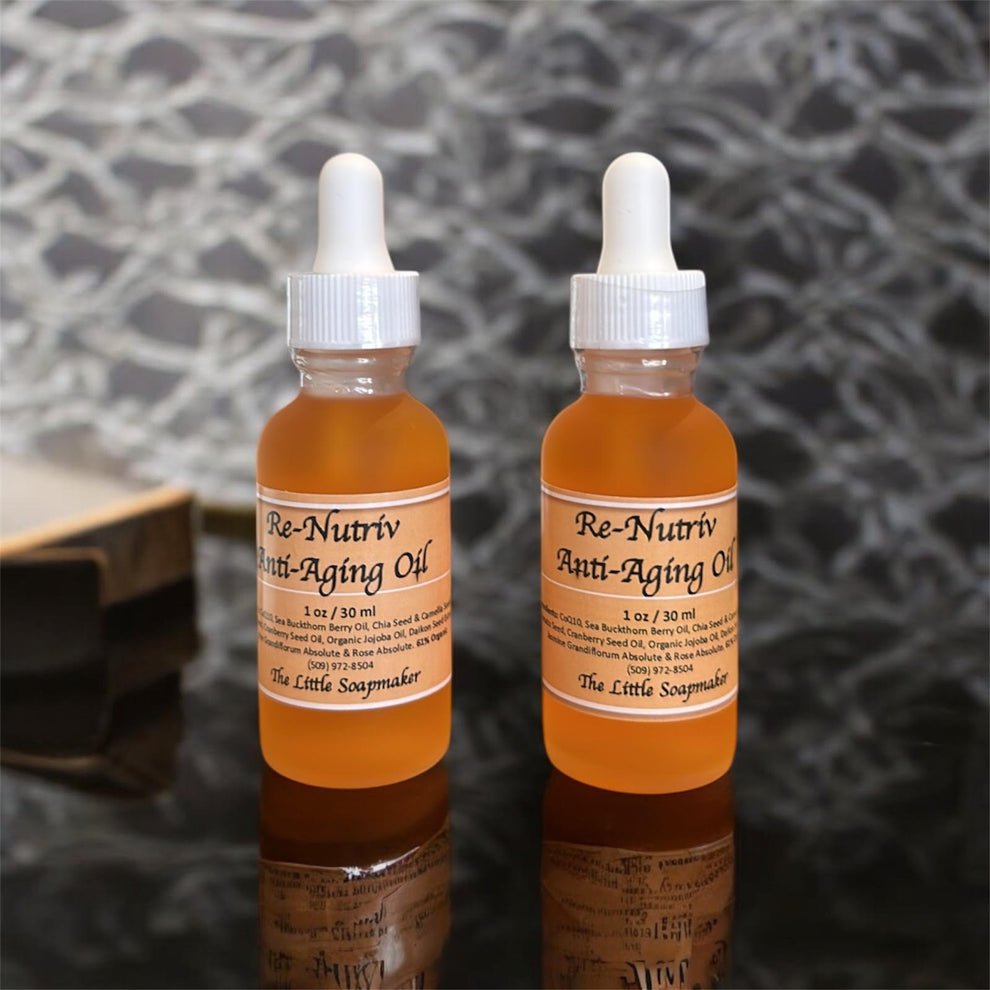 Re-Nutriv Oil (Anti-Aging) – The Little Soapmaker